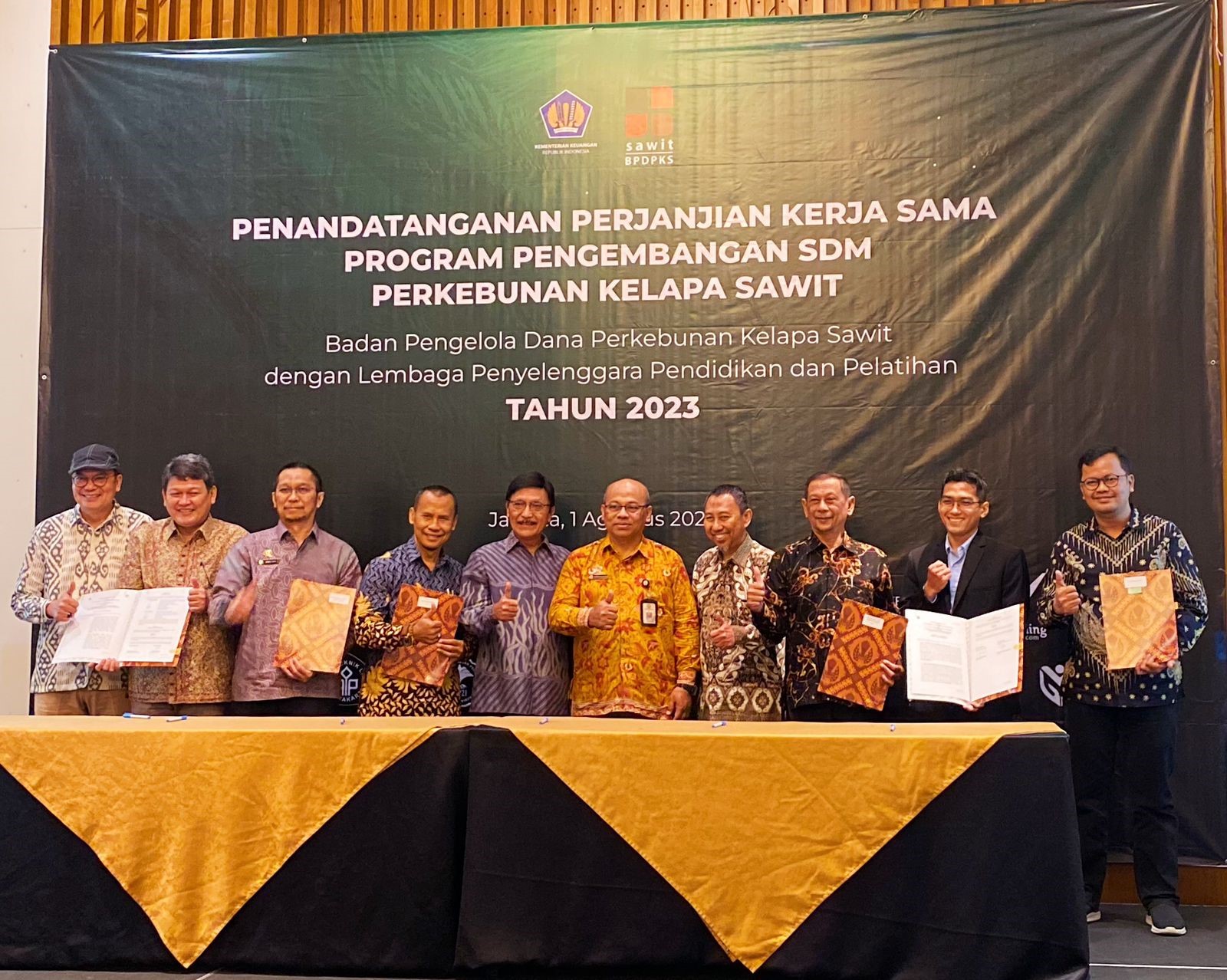 PT LPP Agro Nusantara Menjadi Salah 1 dari 11 Lembaga Penyelenggara Pelatihan pada Perjanjian ...